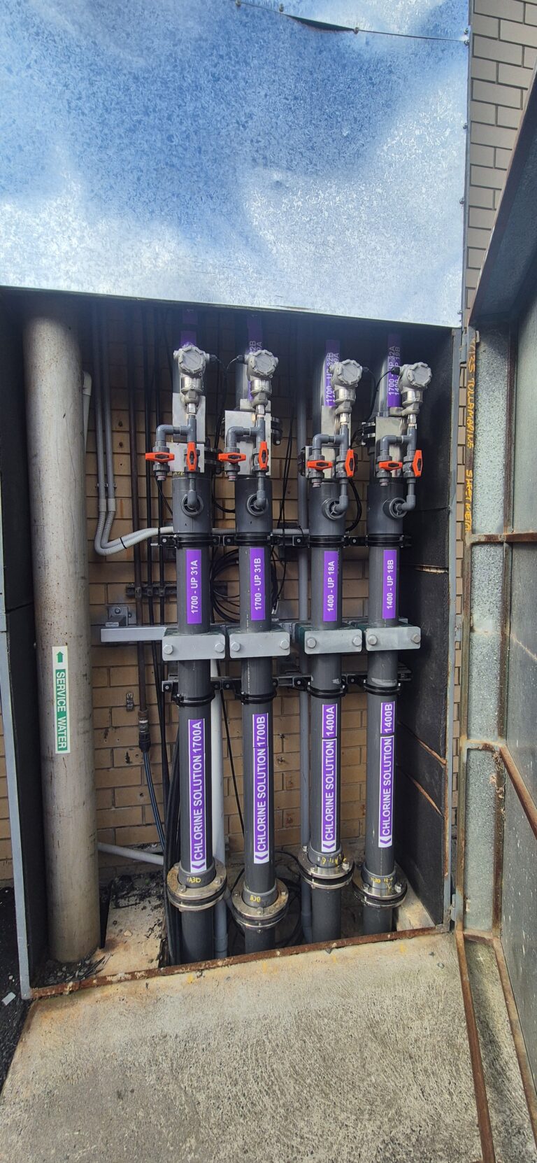 Cardinia WTP Superchlorinated Pipework Renewal